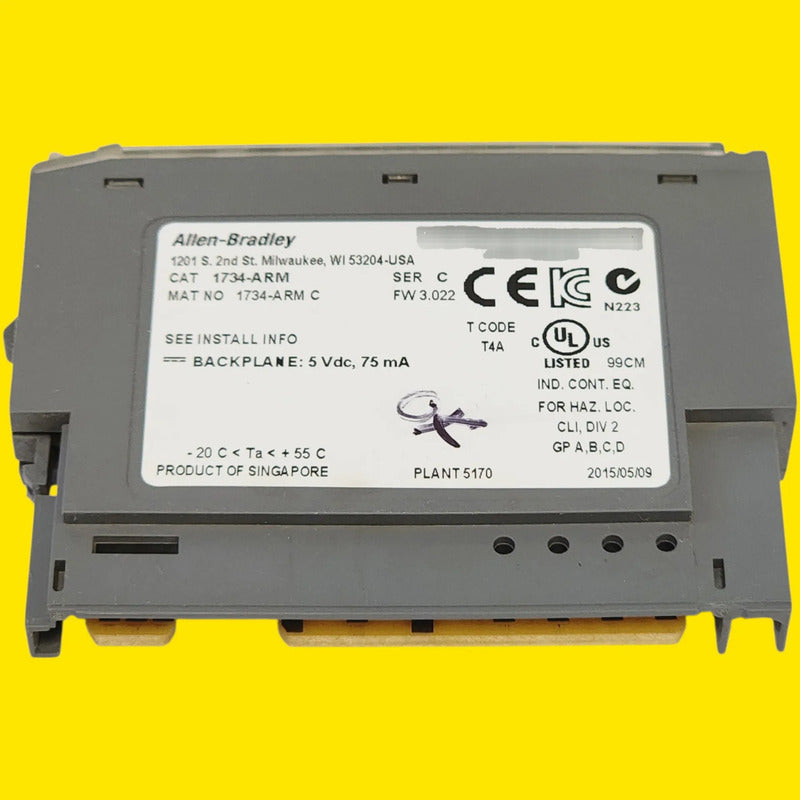 Allen-bradley 1734-arm Modulo De Aislamiento Point I/o. – PLC SUMINISTROS